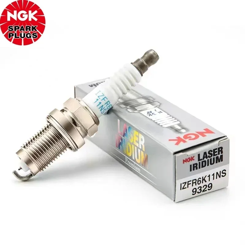 4P-Original-NGK-Iridium-Platinum-Spark-Plug-IZFR6K11NS-9329-For-Honda ...