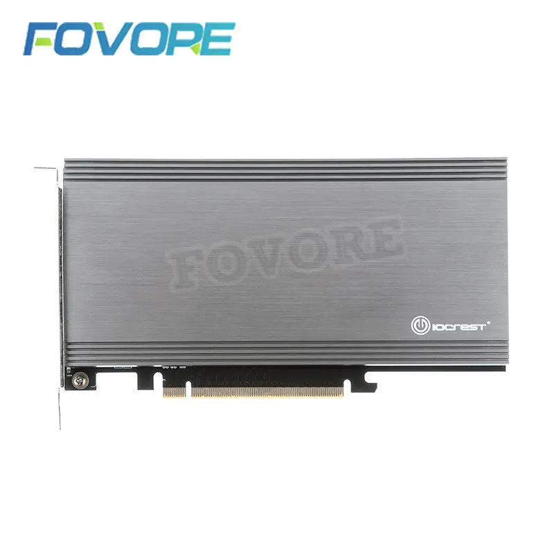Dual-M-2-NVMe-Port-para-PCIe-3-0x16-Bifurcation-Riser-Controller ...