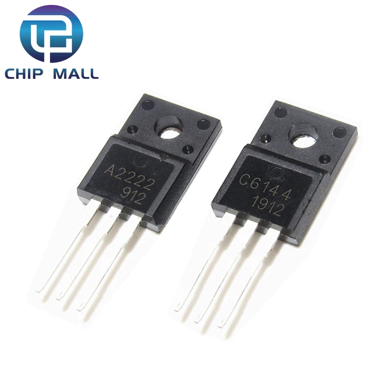 10-piezas-2SA2222-2SC6144-TO-220F-A2222-C6144-a-220-cada-uno-5-piezas ...