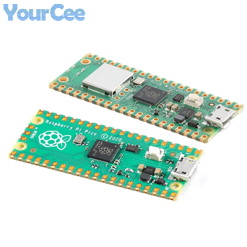RP2040 CPU Dual-Core para Raspberry Pi Pico W Board, microcomputadores ...