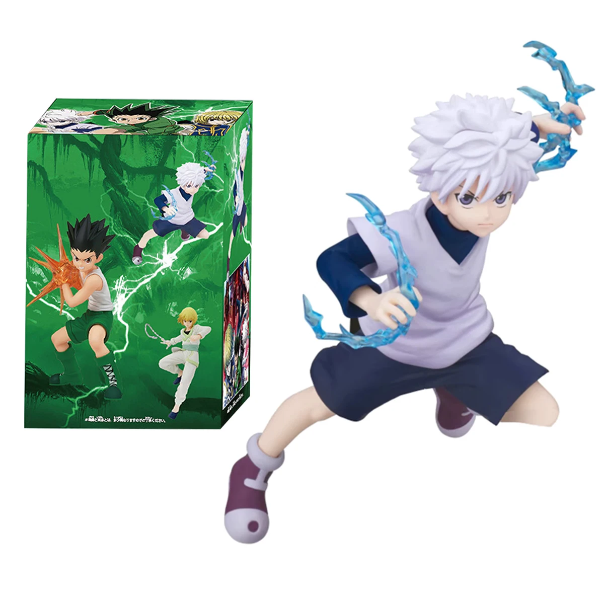 18CM Anime HUNTER×HUNTER Figure Killua Zoldyck Action Figure GON FREESS ...