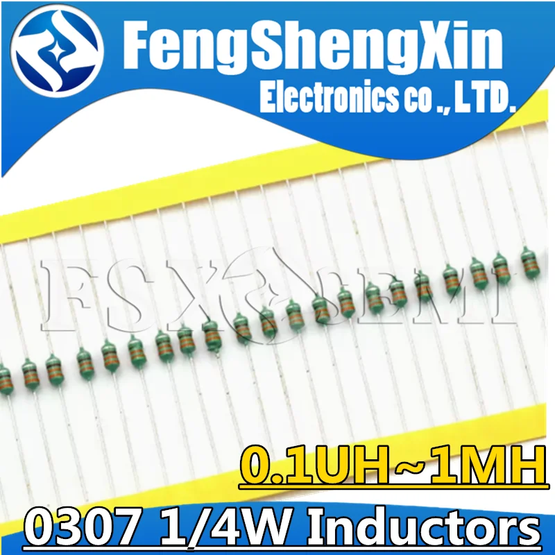 0307 1/4w 0.25w Color Code Ring Inductors Dip Inductance 1 0.68 0.47 4. ...