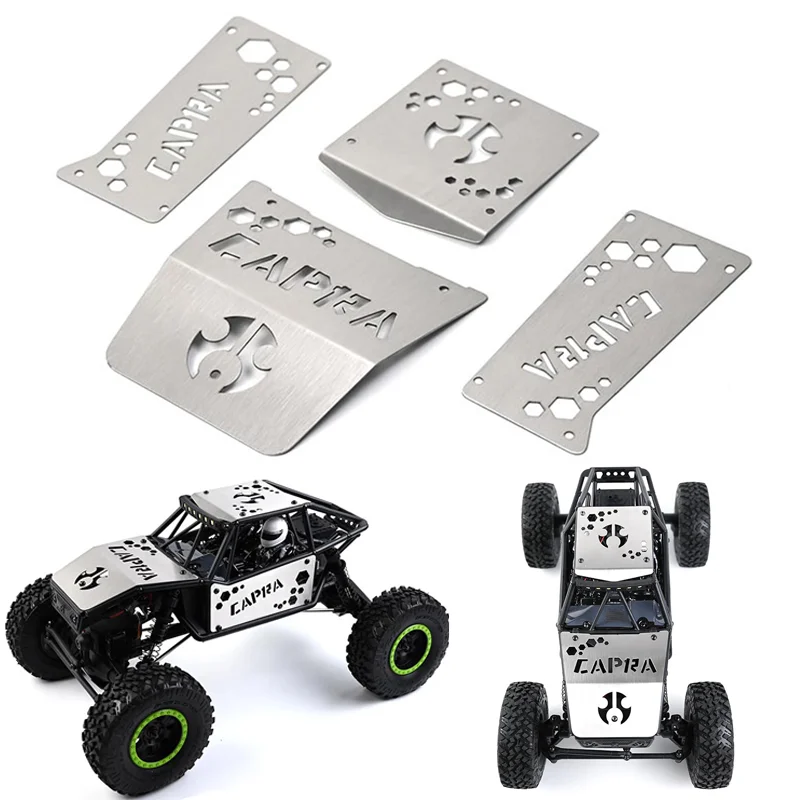 Metal Body Stainless Steel Armor for 1/18 Axial UTB18 CAPRA Upgrade Parts