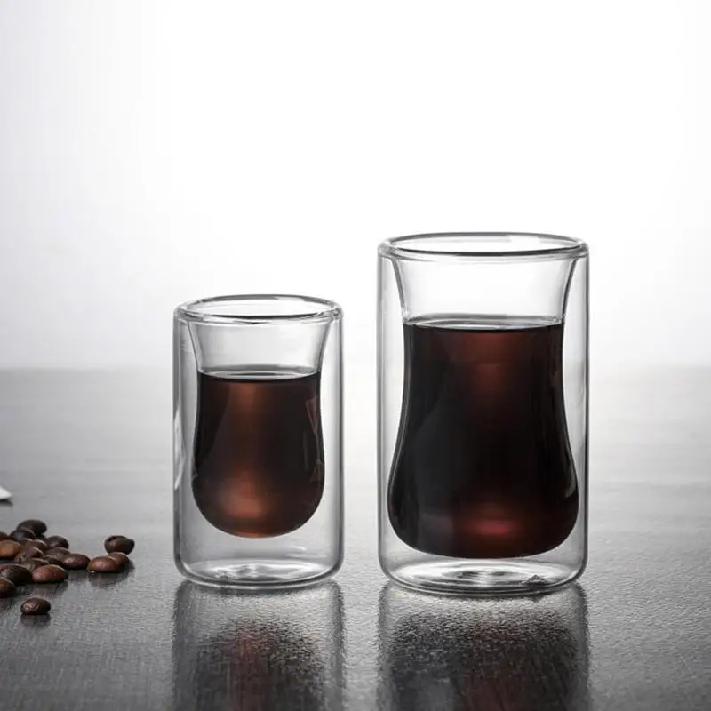 Double-Wall-Borosilicate-Coffee-Glass-Thermal-Insulated-Double-Layer ...