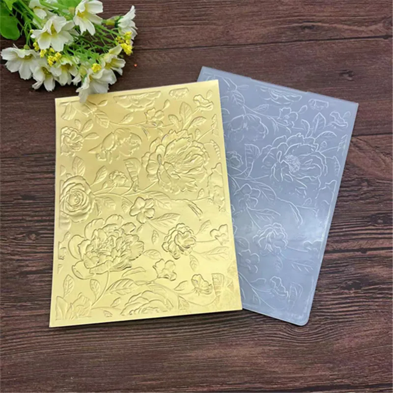 Flower3D-Country-floral-3D-Carpeta-de-relieve-en-relieve-Forder-para ...