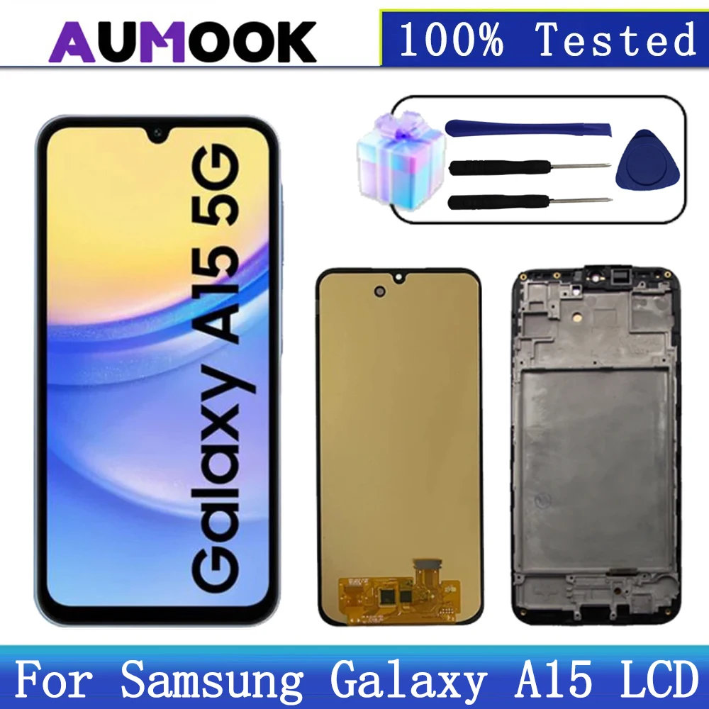 New-OLED-For-Samsung-Galaxy-A15-LCD-Display-Touch-Screen-Digitizer ...
