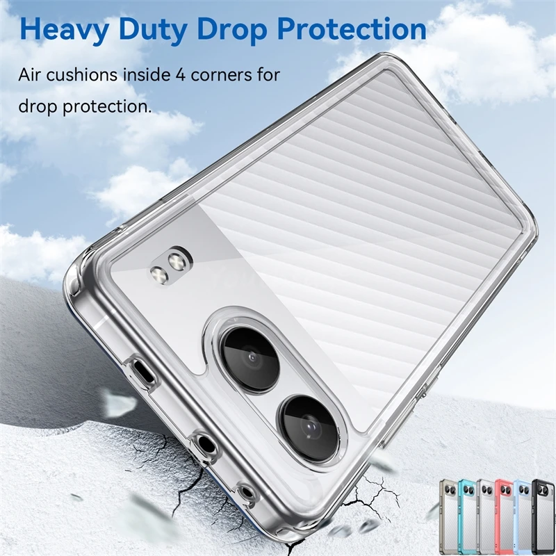 For Oneplus Nord 4 Case Luxury Silicone Bumper Transparent Shockproof ...