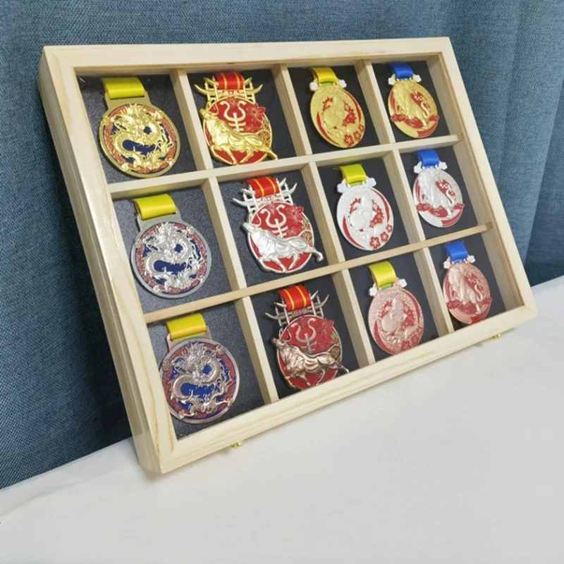 Marathon medal display stand, acrylic transparent medal display box ...