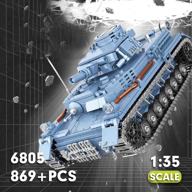 WW2-Military-Series-1-35-Panzer-IV-Tanks-Panzerkampfwagen-IV-Classic ...