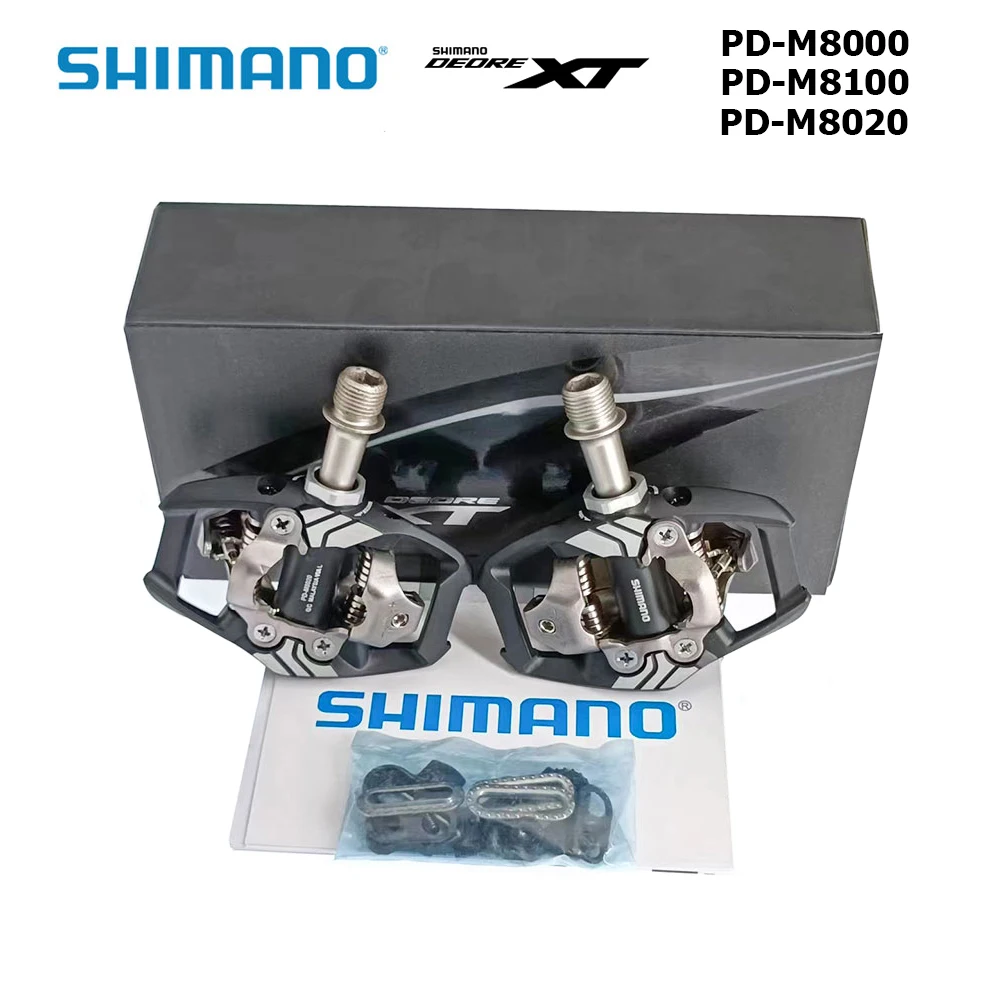 Shimano-DEORE-XT-PD-M8000-M8020-M8100-Pedal-MTB-Bicycle-Cycling-Pedal ...