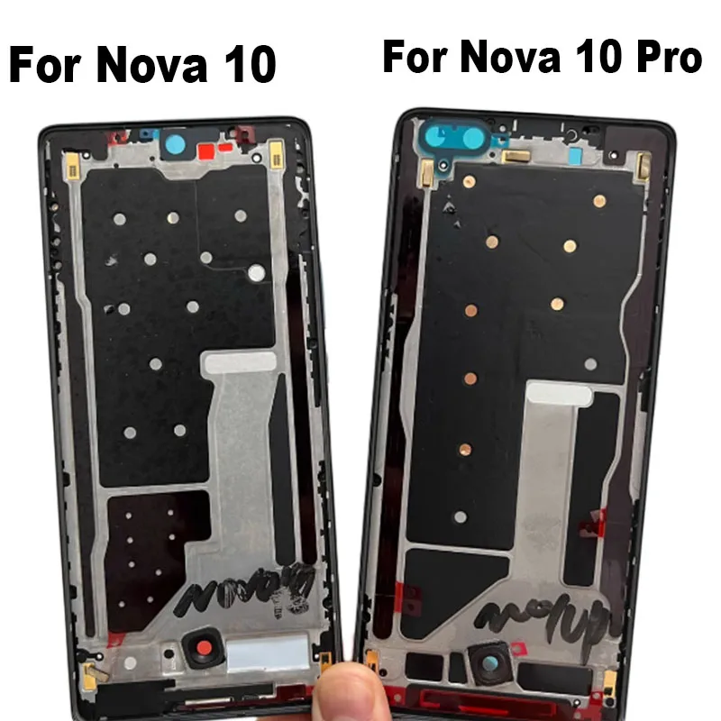 For-Huawei-Nova-10-Pro-Middle-Frame-Housing-LCD-Front-Bezel-Chassis ...