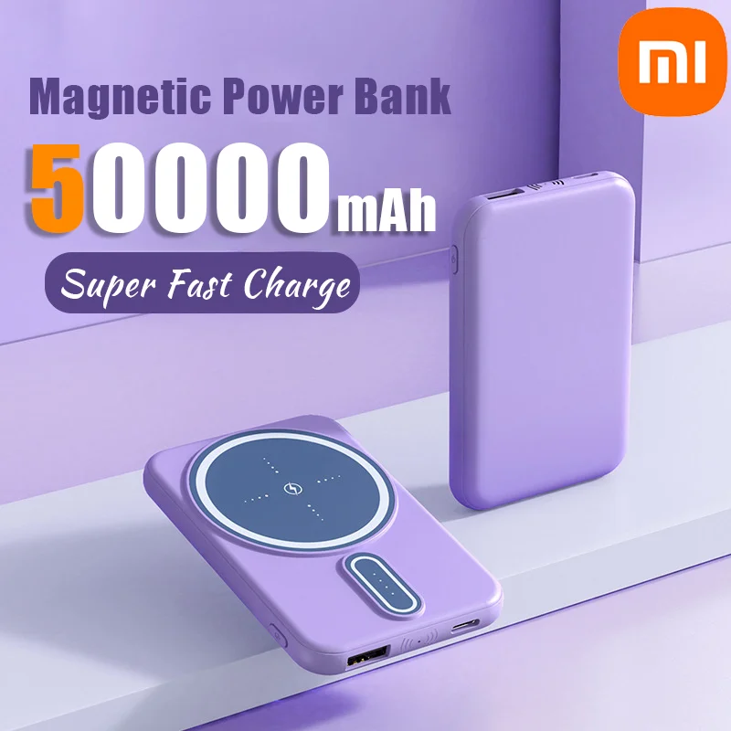 Xiaomi-New-Wireless-Power-Bank-Ultra-Thin-50000mAh-High-Capacity ...