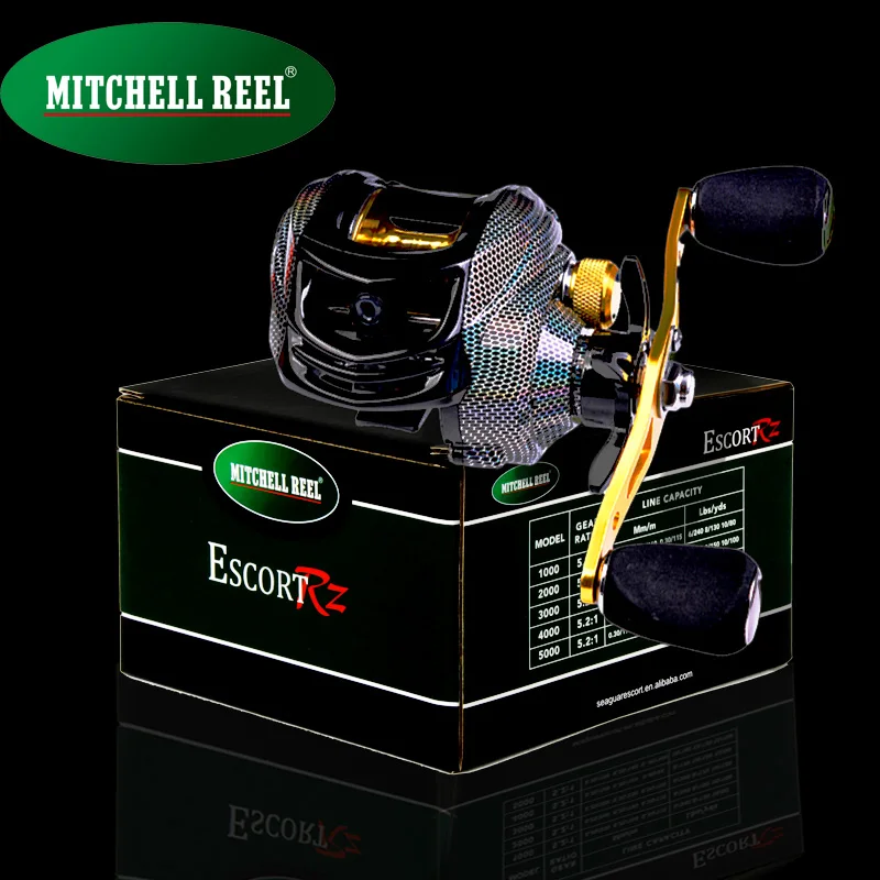 MITCHELL REEL Baitcasting Reel 7.2:1 Bearings Multiplier Coil 10KG MAX ...