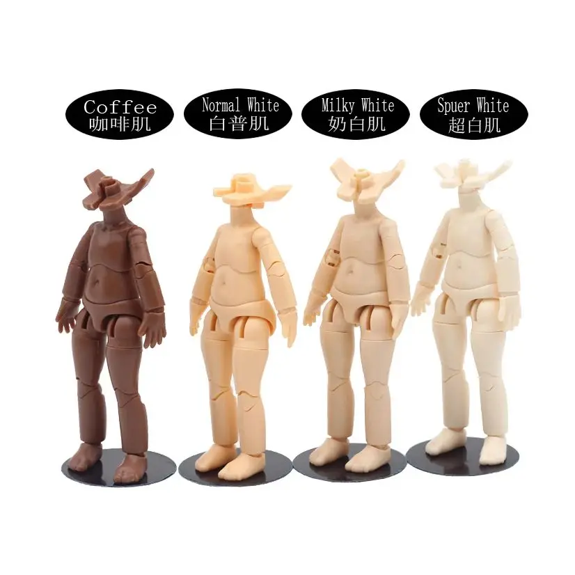 New-2nd-Generation-DOD-1-12-BJD-Doll-Body-10-5cm-OB11-GSC-Doll-Body ...