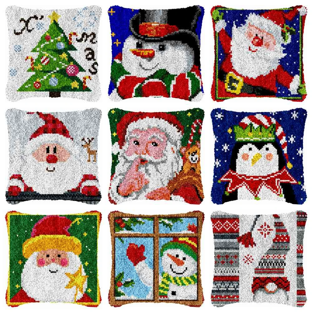 Cartoon,Latch Hook,Carpet Embroidery,Animal,Rug Kits,DIY,Cross Stitch ...