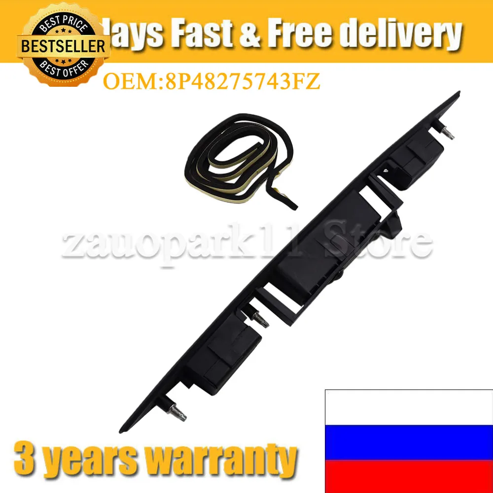 For-Audi-A3-A4-A6-Q7-RS3-S4-S6-8P48275743FZ-Trunk-Grip-License-Plate ...