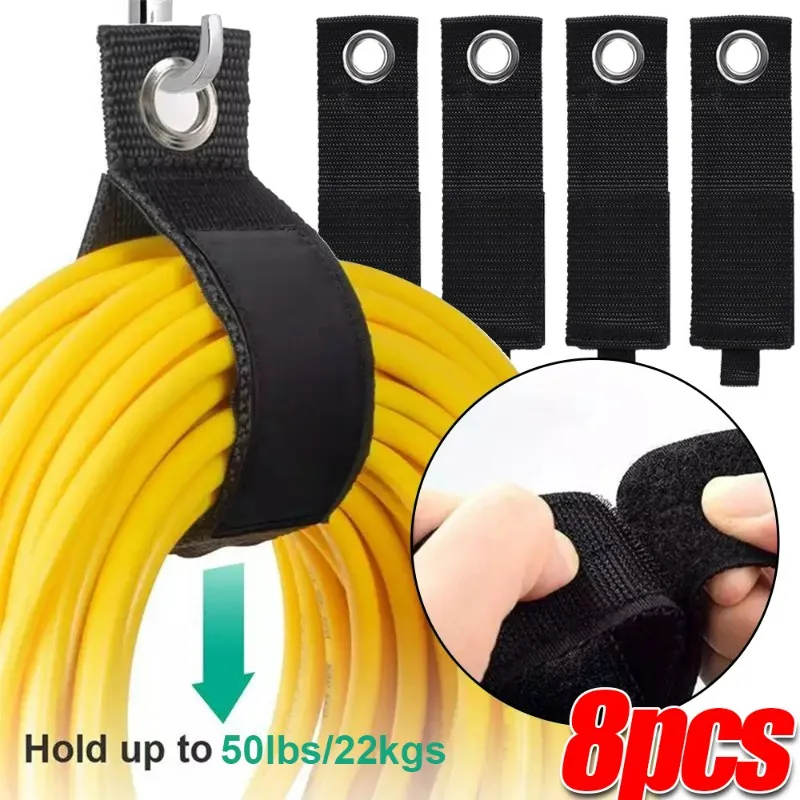 8-4Pcs-Magic-Tape-Straps-Self-Adhesive-Hook-Loop-Fastening-Ties ...