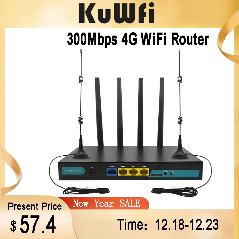 KuWFi-4G-WiFi-Router-300Mbps-CPE-Router-With-Sim-Slot-Modem-Support-32 ...