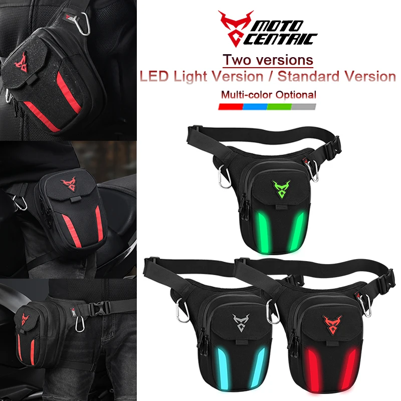 Motorcycle Drop Leg Bag Large Capacity Motocross Thigh Bag Reflective ...