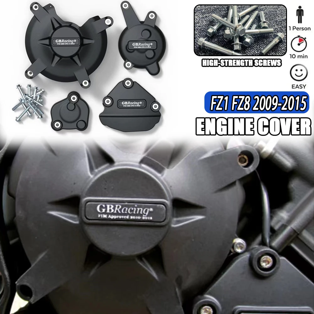 Motorcycle-Engine-Cover-Protection-For-GBRacing-For-YAMAHA-FAZER-800 ...