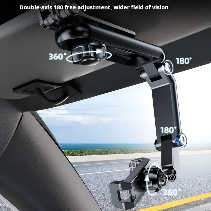 Retractable-Sun-Visor-Phone-Holder-for-Car-Multifunctional-360-Rotating ...