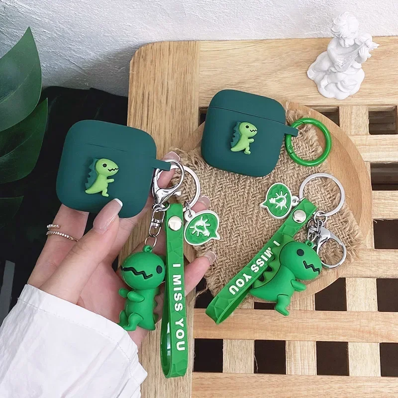 Cartoon-dinosaur-case-For-TOZO-A3-Case-funny-Silicone-Protect-hearphone ...