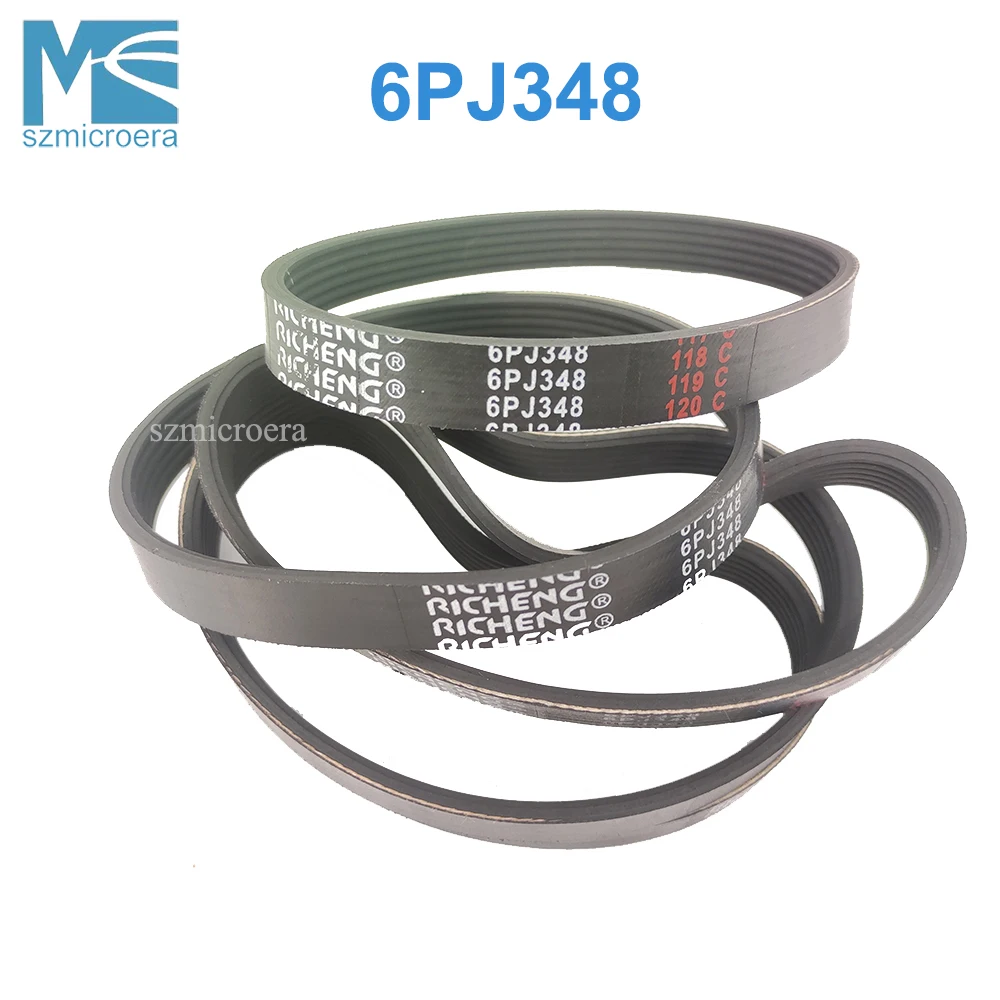 1pc-Woodworking-Planer-Belt-6PJ348-6Ribs-Motor-Belt-Multi-Wedge-Multi ...