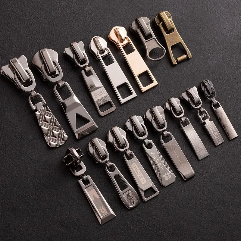5PCS-3-5-8-Metal-Zipper-Sliders-for-Resin-Metal-Nylon-Zippers-Apparel ...