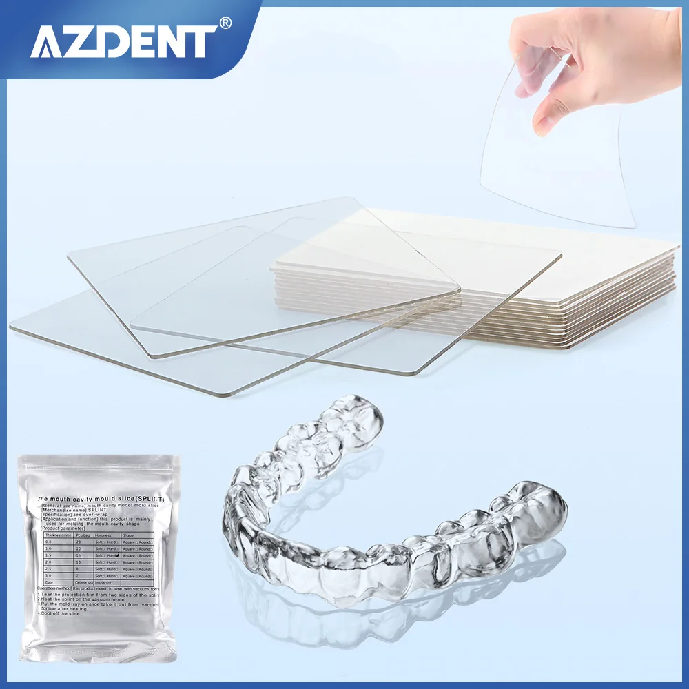 AZDENT Vacuum Forming Sheets Dental Orthodontic Splint Retainer Soft ...