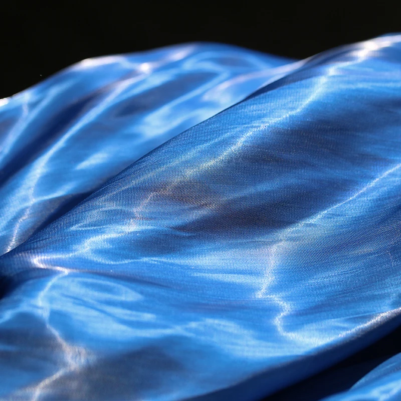 Dark Blue Silk Fabric