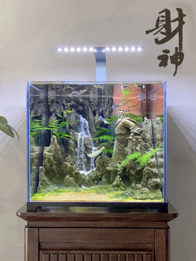 Ecological-Pot-Quicksand-Waterfall-Micro-Landscape-Fish-Globe-Living ...