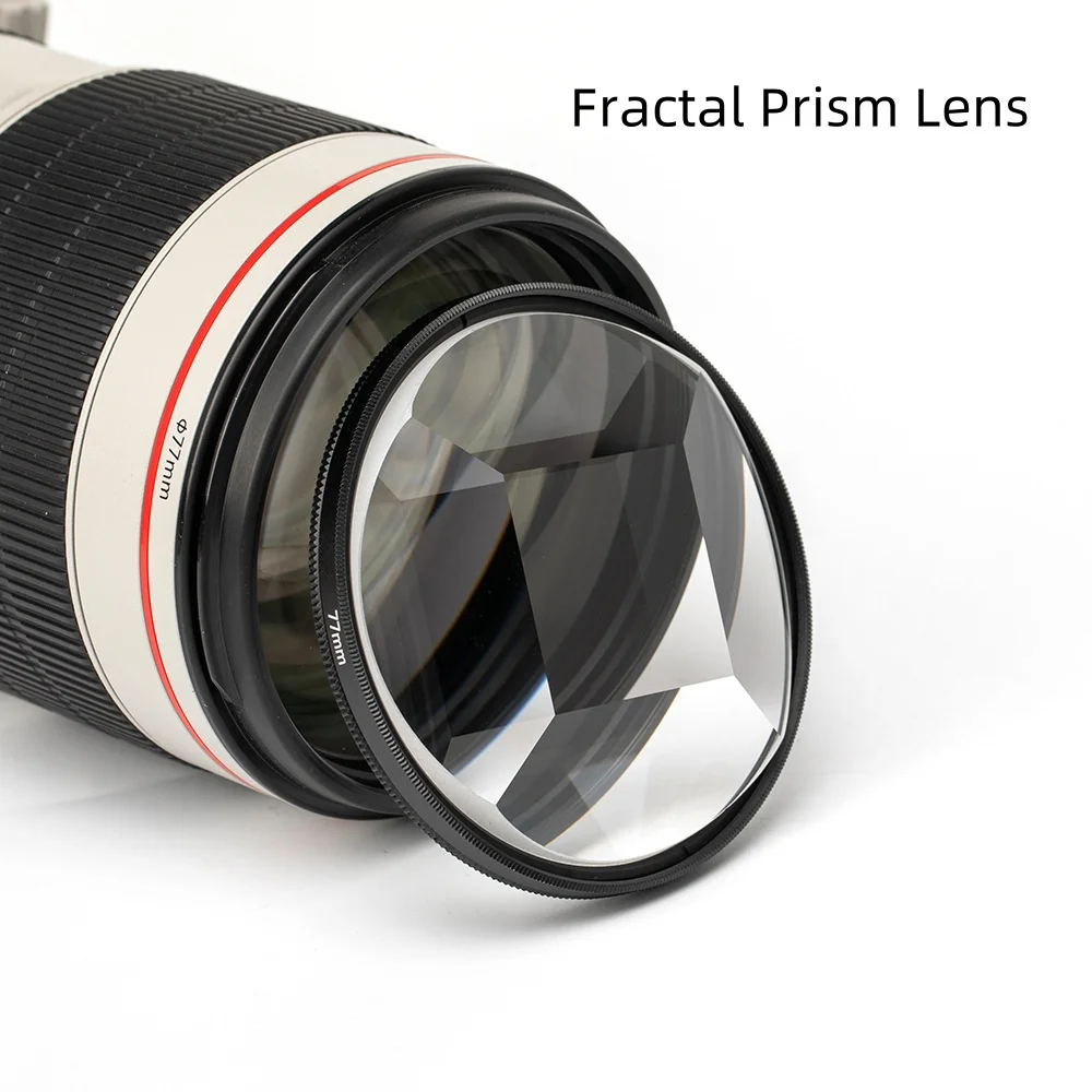 Fractal Prism Lens Photography 49mm 77mm & Videography Special Effects ...