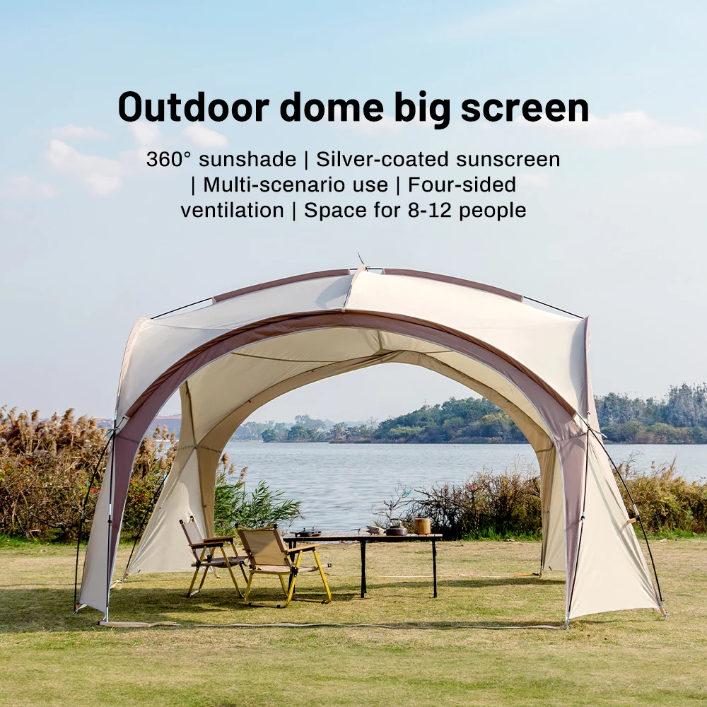 Sonuto Dome Canopy Large Tent Outdoor Extra Large Camping Awning ...