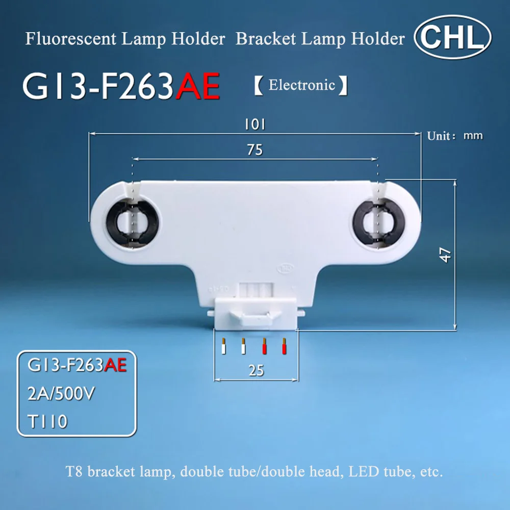 G13-LED-Fluorescent-Lamp-Holder-T8-Double-Tube-Bracket-T8-Lamp-Base-CHL ...