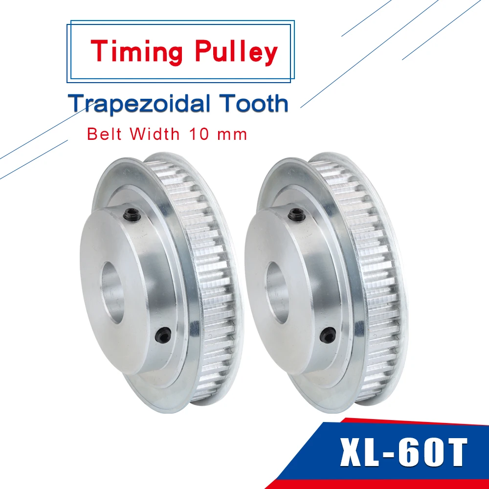 XL 60T Timing Pulley Bore 8/10/12/14/15/17/20mm Teeth Pitch 5.08mm ...