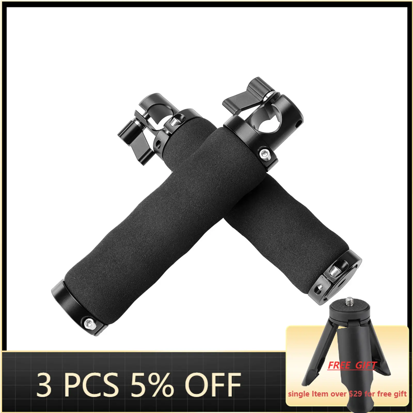 Szrig Ultra-light Sponge Pole Clamp Handle Is Suitable For Dslr Camera ...