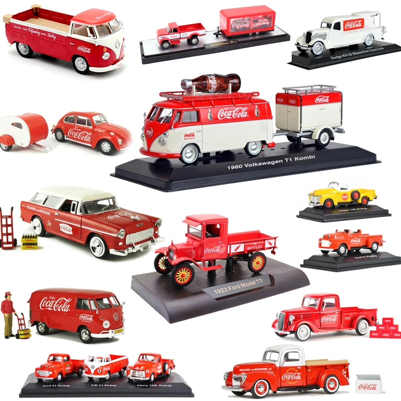 Coca-Cola-Vintage-Car-Model-Collection-Daquan-Volkswagen-Ford-o-produto ...