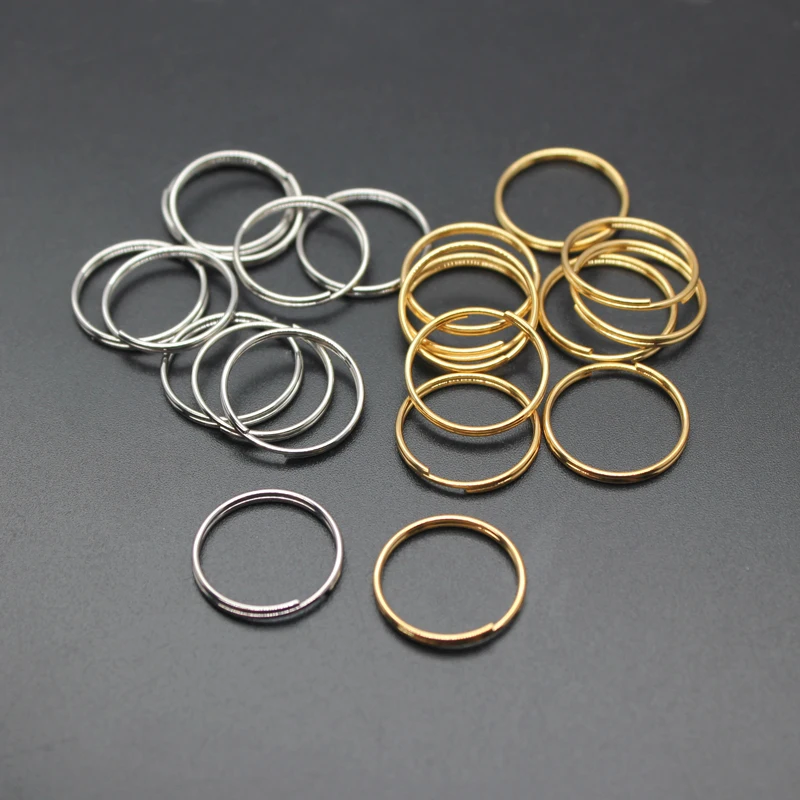 10pcs-Lot-14mm-Stainless-Steel-Round-Open-Double-Jump-Rings-for-Jewelry ...