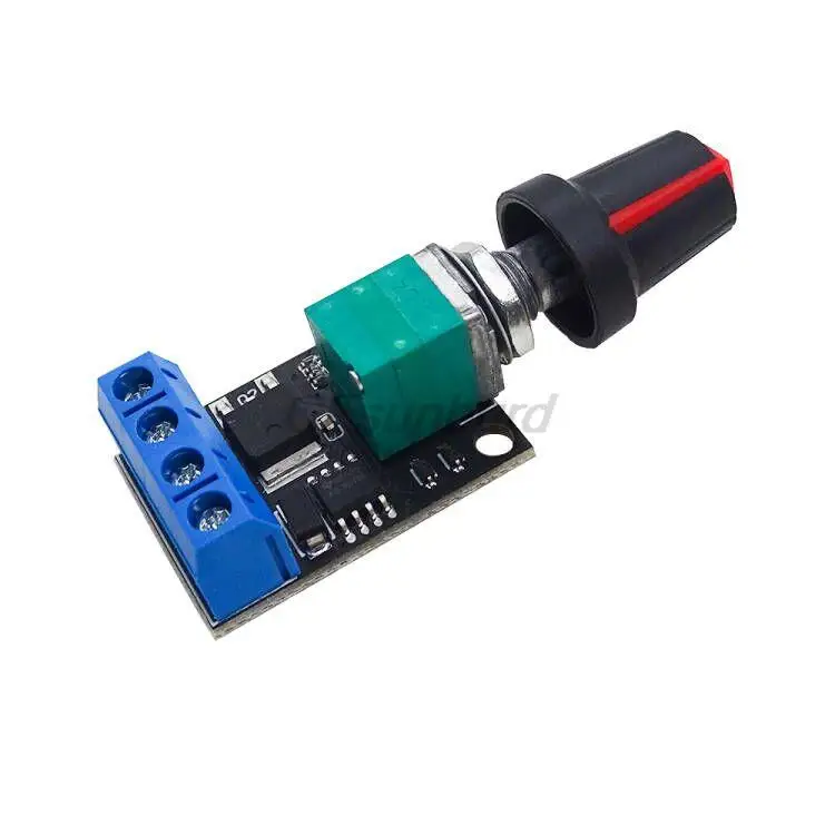 High Linearity 5V 9V 12V 10A PWM DC Motor Speed Controller LED Dimmer ...