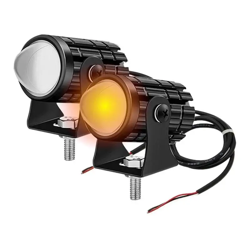 Motorcycle-Lights-LED-Fog-Lights-For-Motor-Off-Road-Light-Spot-Flash ...