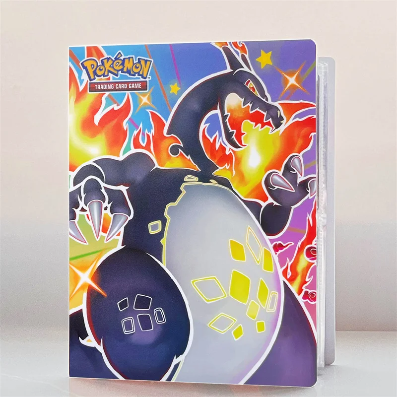 Pokemon Pikachu Charizard Cards Album Book Kawaii Folder Binder ...