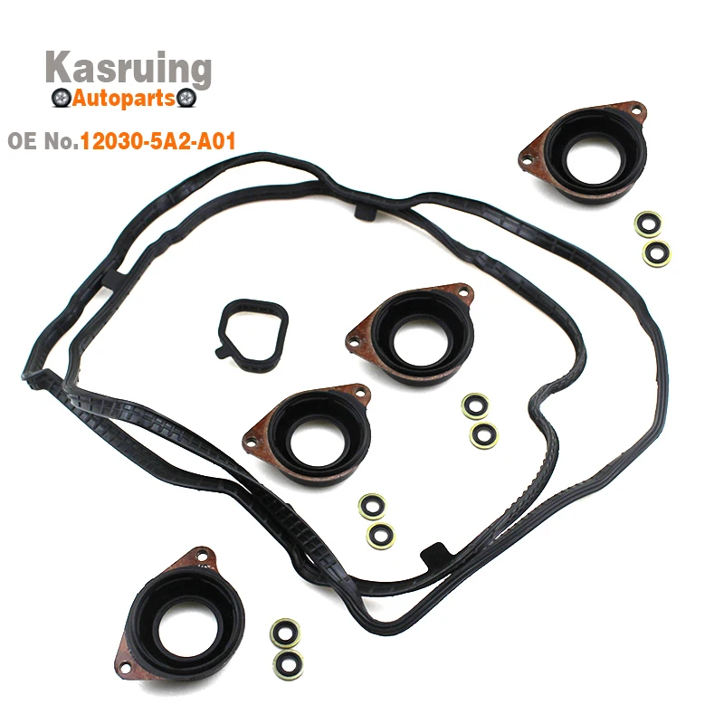 New Valve Cover Gasket Set 12030-5A2-A01 120305A2A01 for 2013-2017 ...