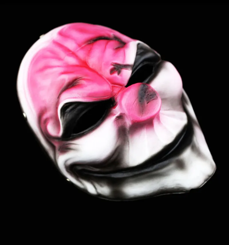New-Payday-2-Resin-Cosplay-Mask-Masquerade-Party-Theme-Game-Character ...