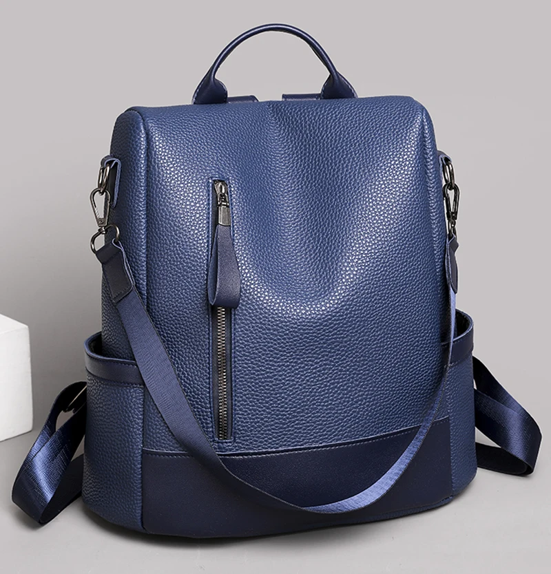 Anti theft Back Women's Backpack Retro Luxury Design High Quality ...