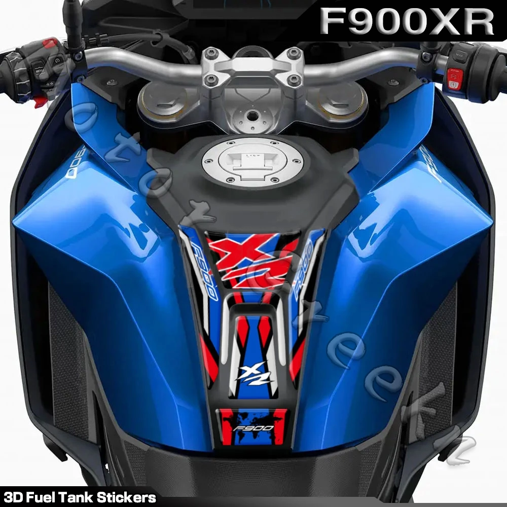 3D Motorcycle Fuel Tank Pad Stickers protection 3M Decals Accessories ...