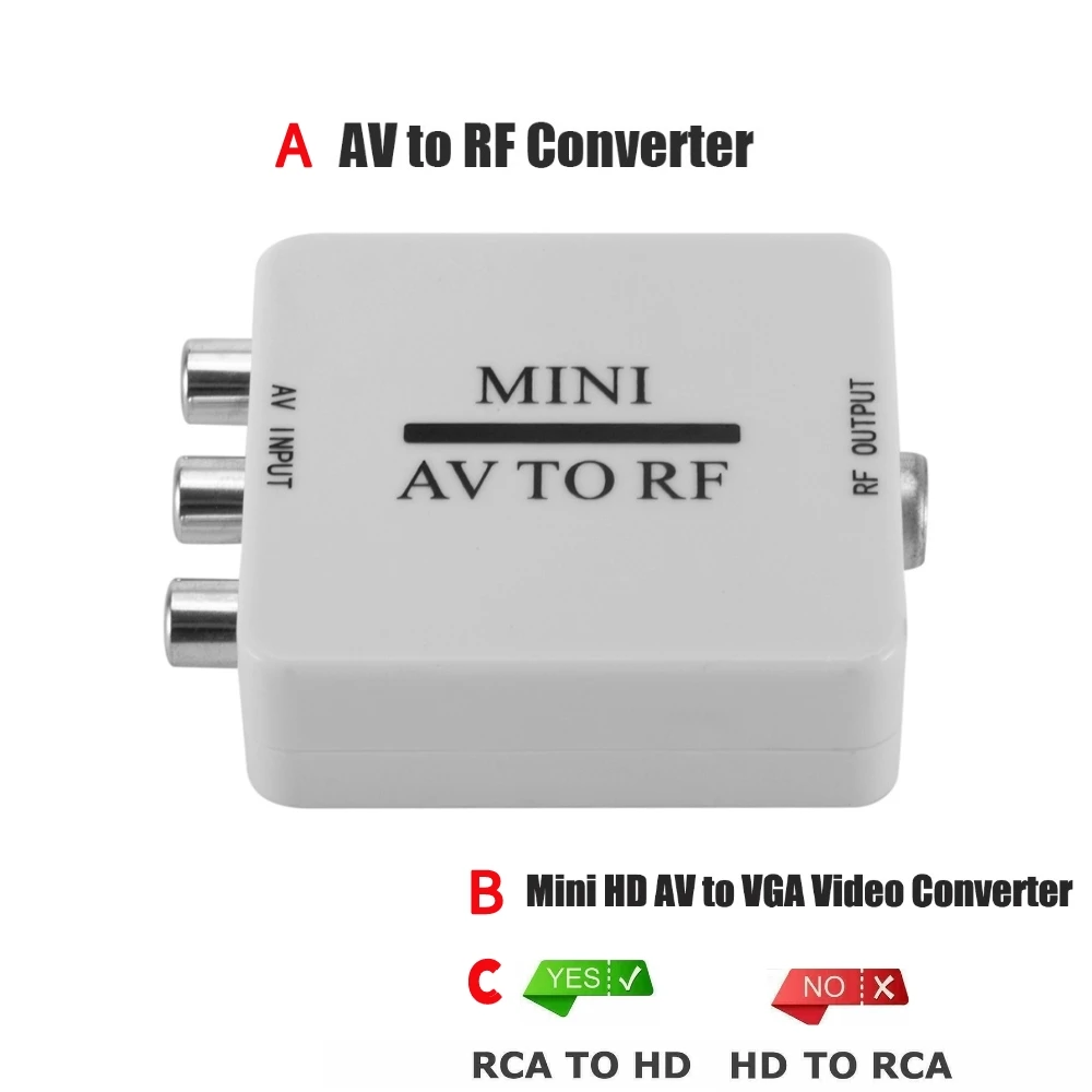 AV-To-RF-Video-Converter-Durable-Practical-Multi-functional-Mini ...