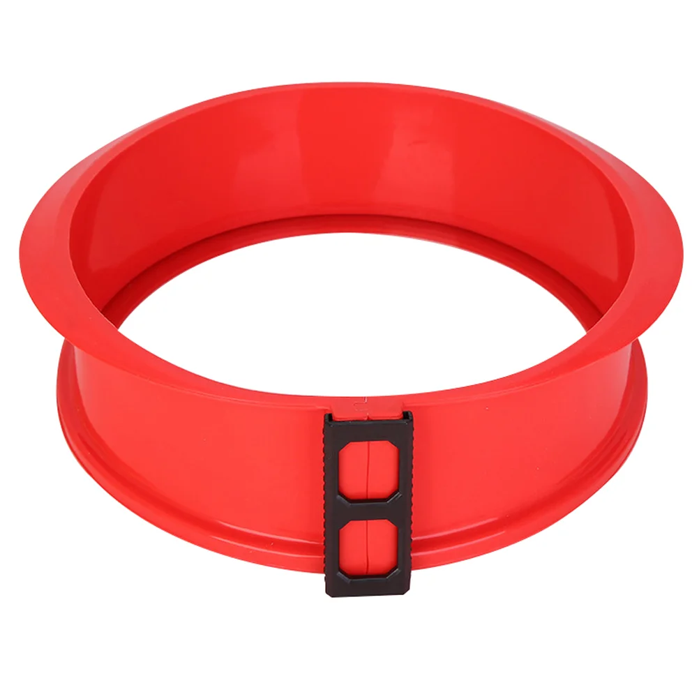 Silicone-Springform-Pan-With-Glass-Base-Cheesecake-Mold-Tool-Convenient ...