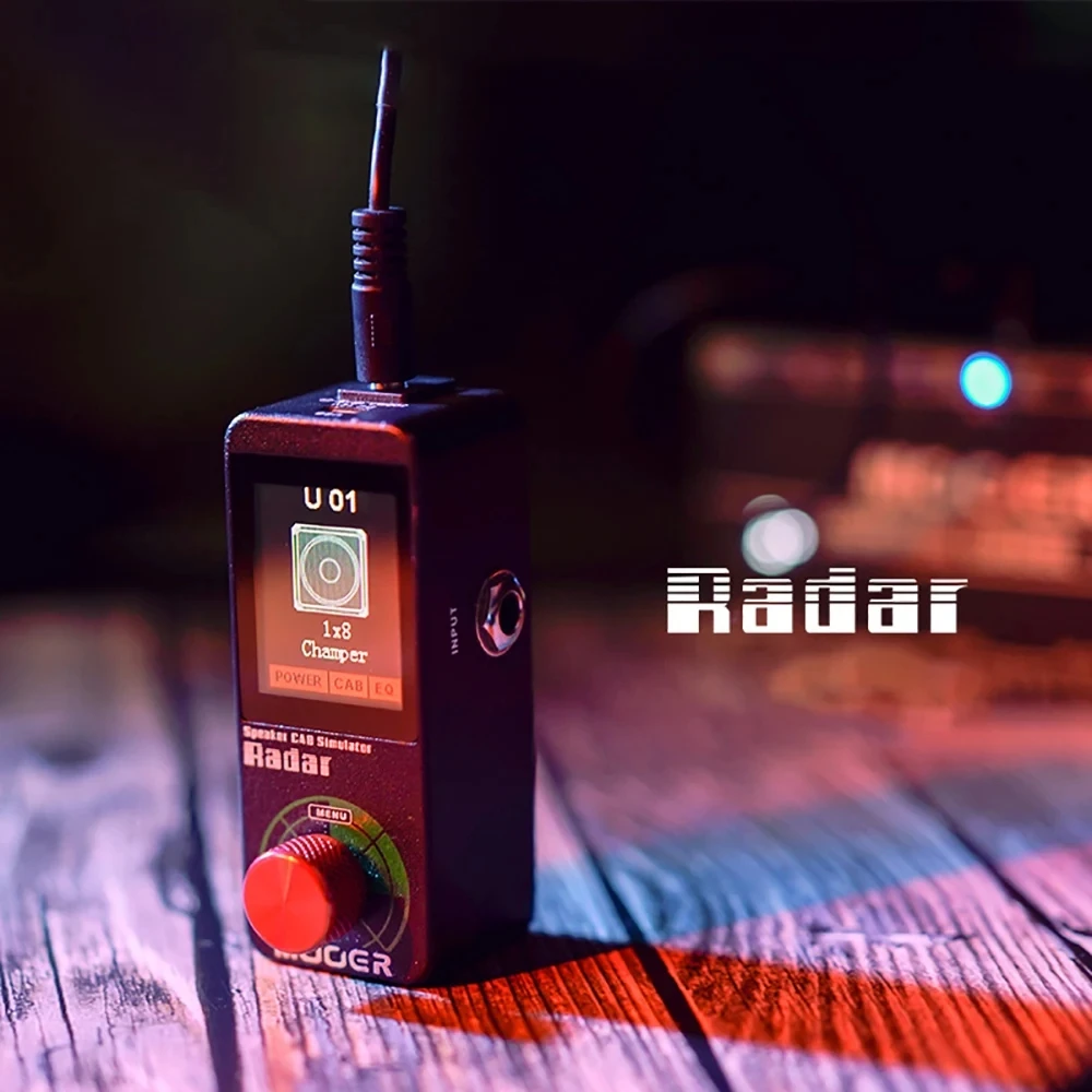 MOOER-Radar-Simulator-Guitar-Effect-Pedal-30-Speaker-Cab-Cabinet-Models ...