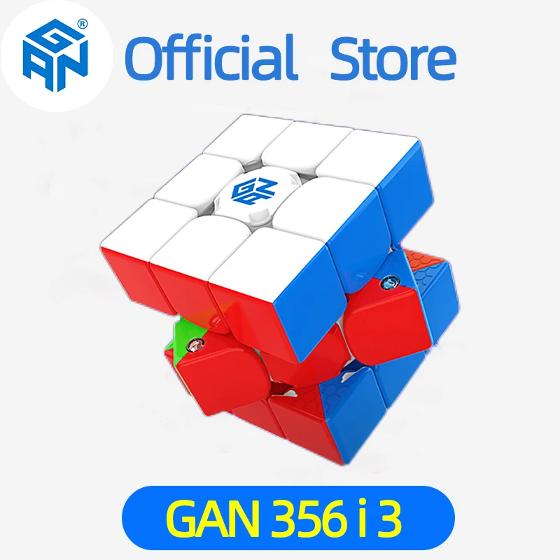 GAN I 3 Smart Cube 356i 3x3x3 Magnetic Speed Cube GAN I 3 Stickerless ...