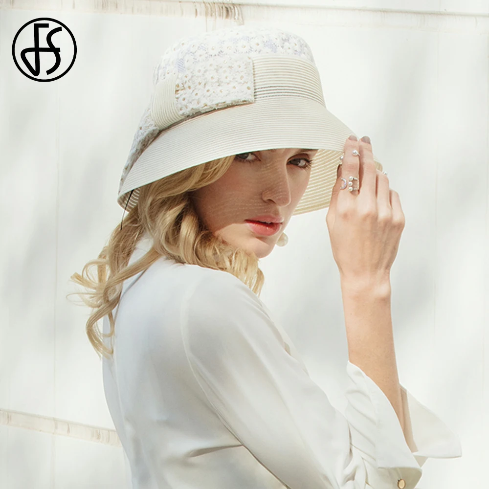 Ladies White Hat